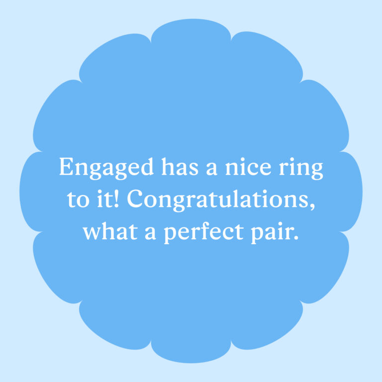 35 ways to say congratulations on your engagement | Wonderbly Blog